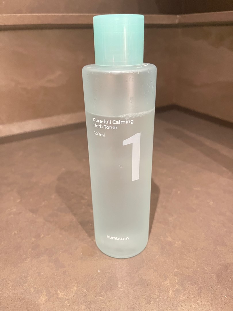 [Numbuzin] No. 1 Pure-full Calming Herb Toner, Beauty & Personal Care, Face, Face Care on Carousell