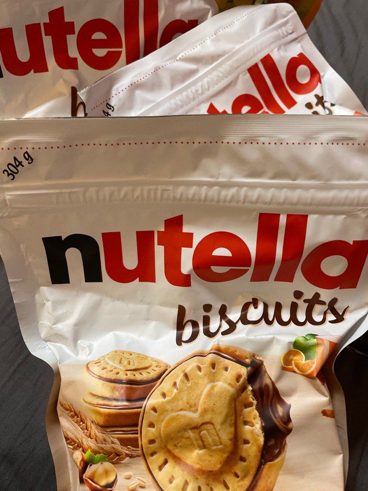 Nutella biscuits, Food & Drinks, Other Food & Drinks on Carousell