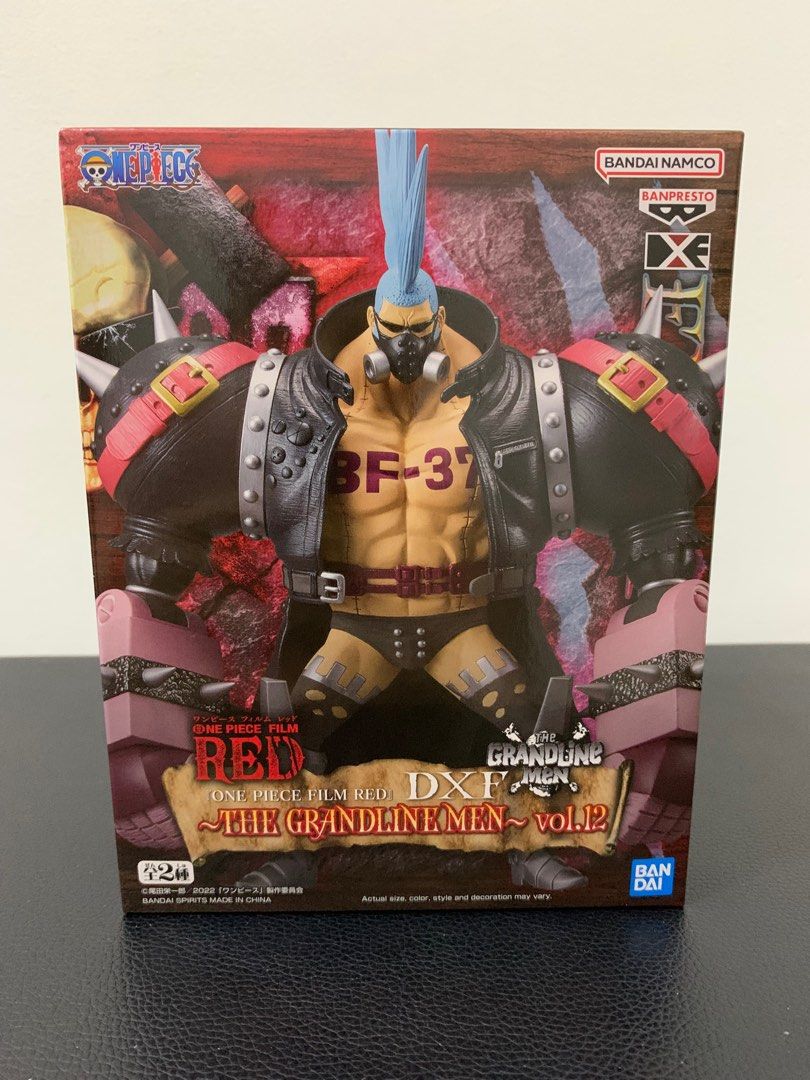 One Piece Film Red DXF The Grandline Men Vol.12 Franky, Hobbies & Toys ...