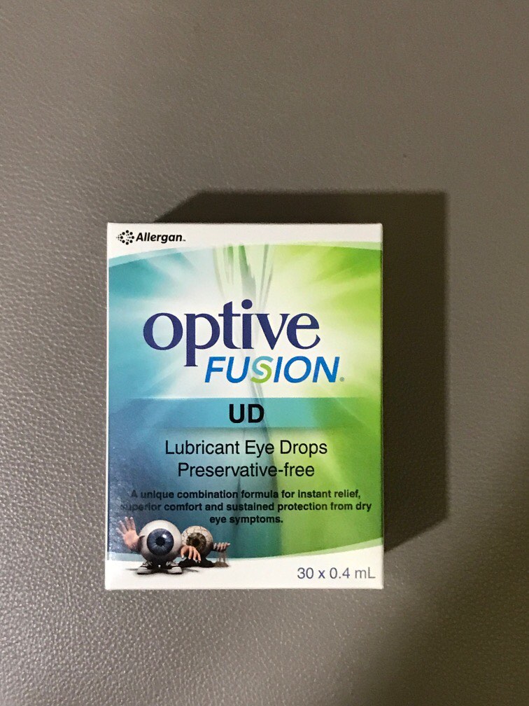 Optive Fusion Lubricant Eye Drops, Beauty & Personal Care, Vision Care ...