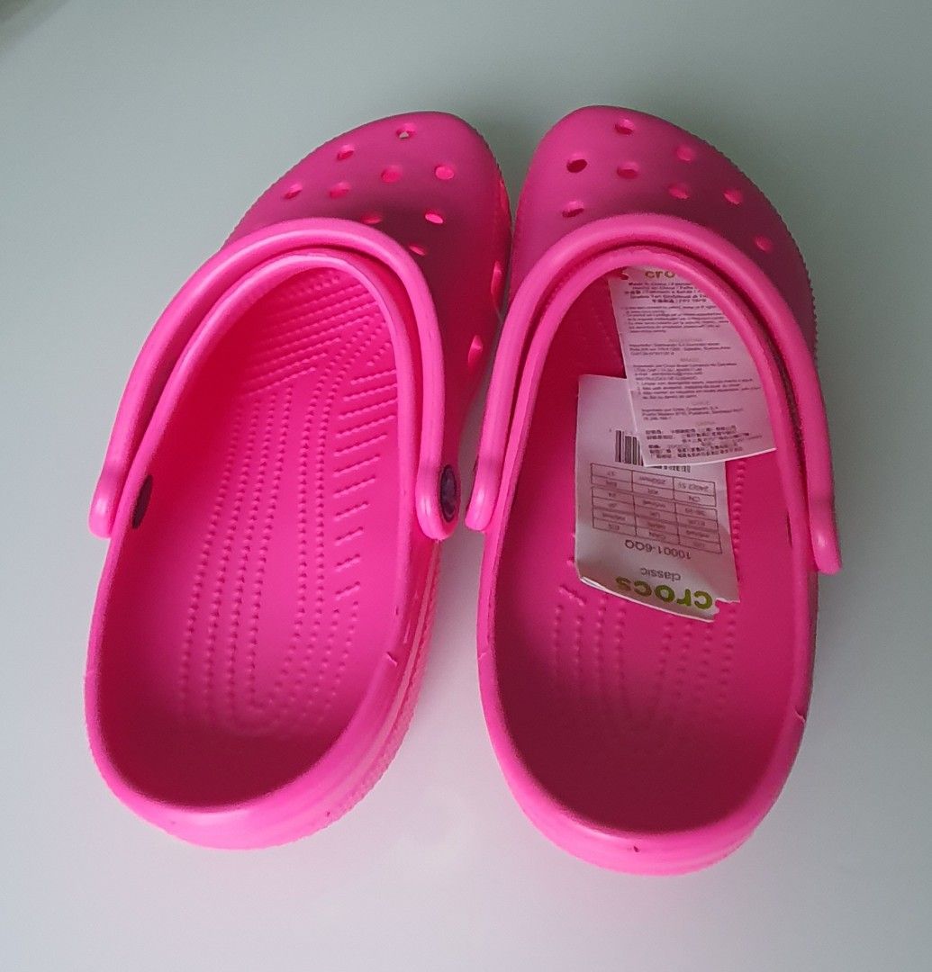 Original Crocs Classic Fuschia on Carousell