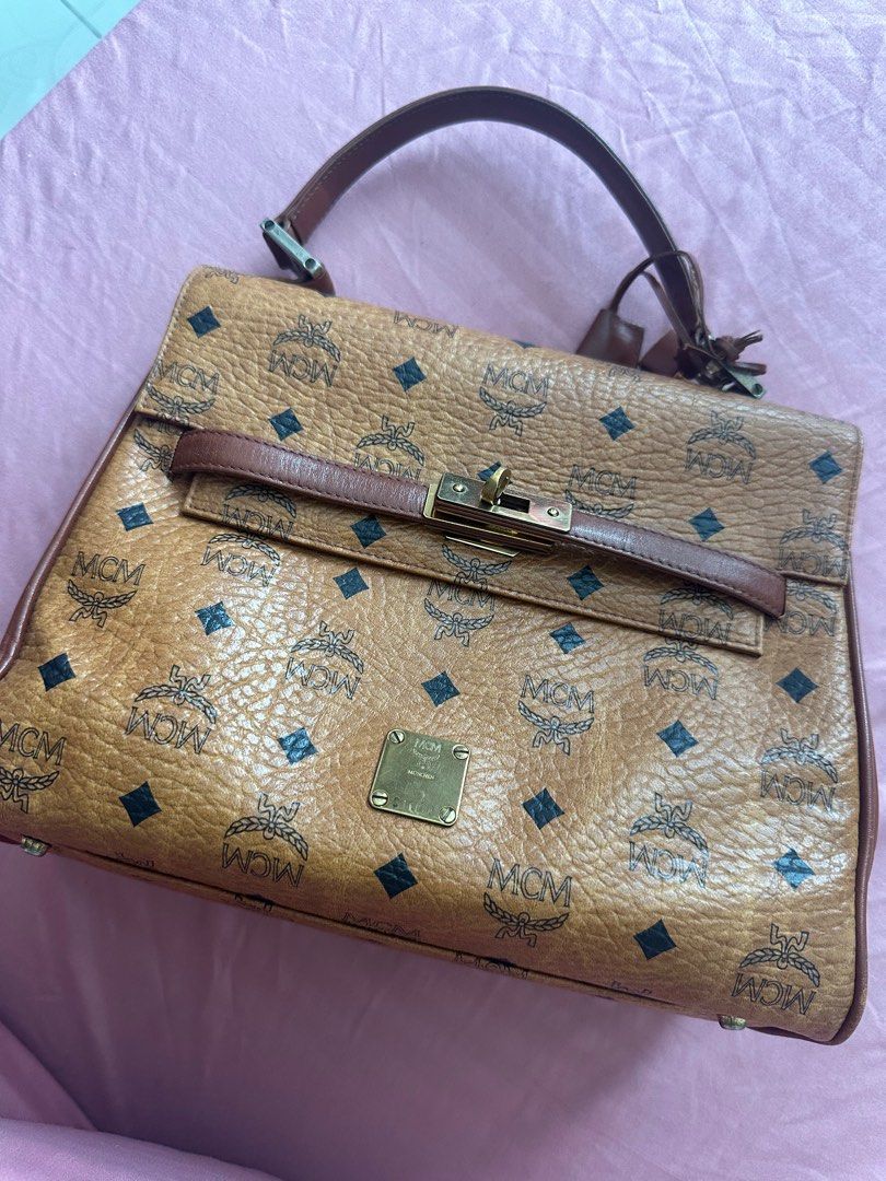 Original MCM Kelly Bag, Luxury, Bags & Wallets on Carousell