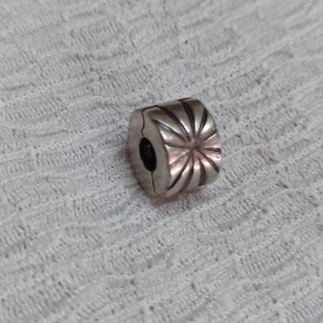 Original Pandora Clip/Stopper Charm, Women's Fashion, Jewelry ...