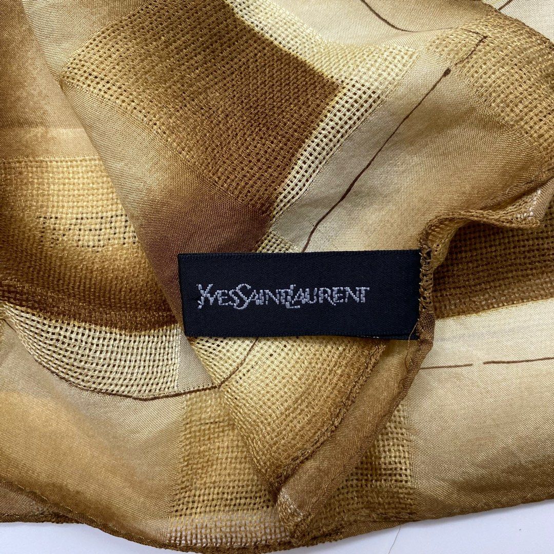 Original YSL Scarf, Women's Fashion, Watches & Accessories, Scarves on ...