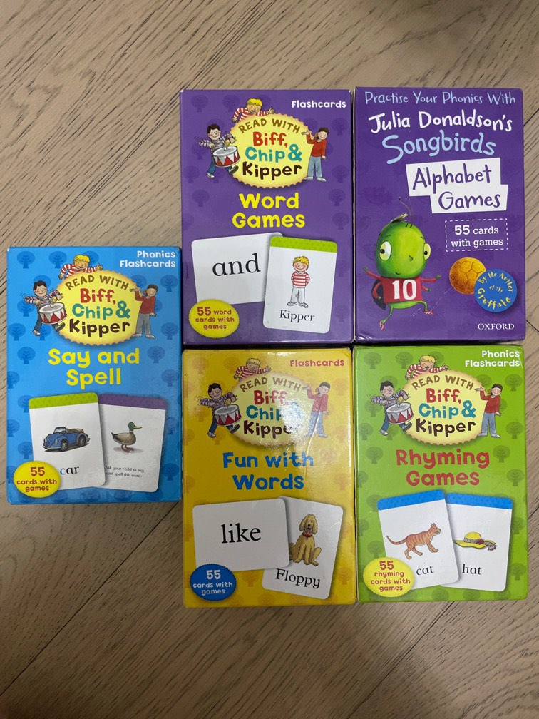 Oxford Reading Tree Flashcard, 興趣及遊戲, 玩具 & 遊戲類 - Carousell