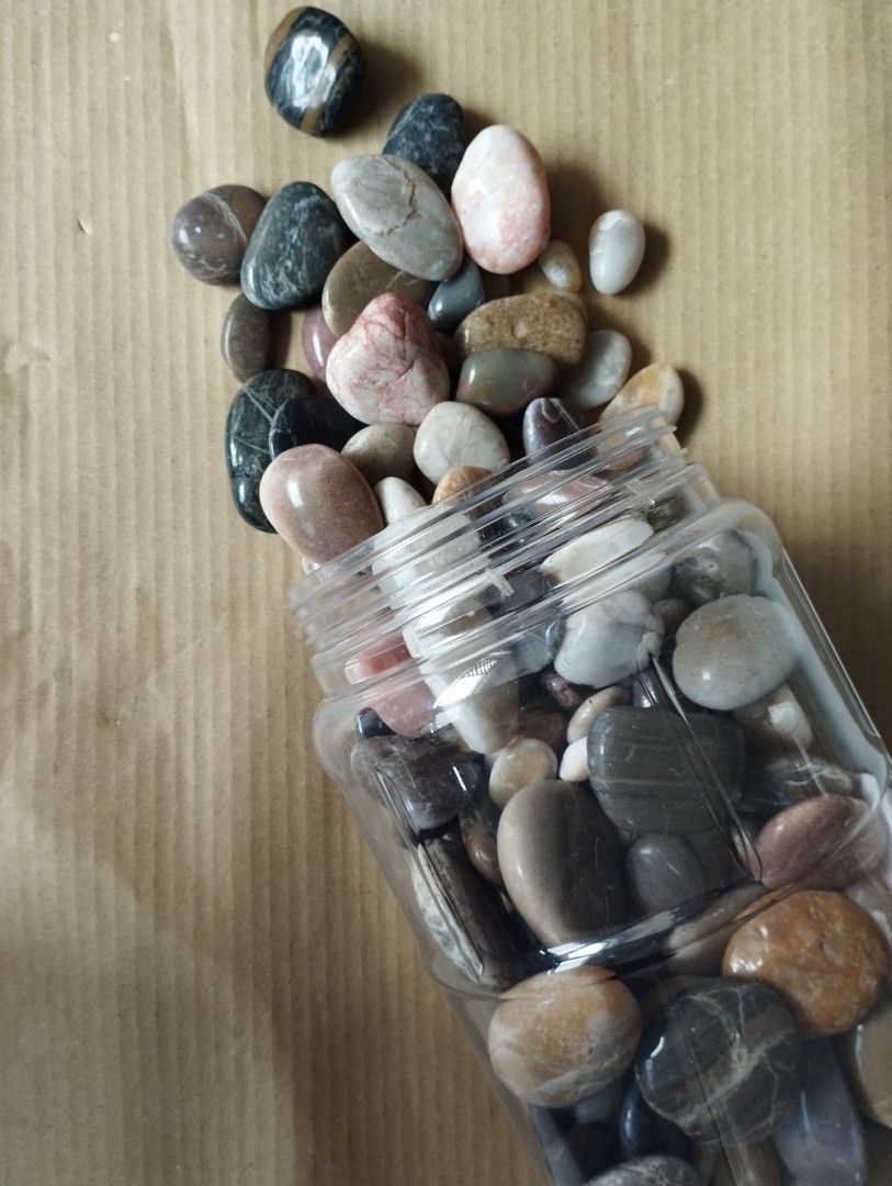 Pebbles coloured stones, Furniture & Home Living, Gardening, Gardening ...