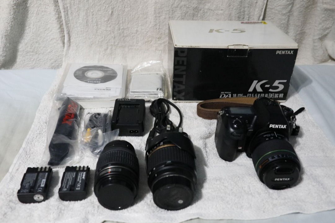 Pentax K5 w/ Lenses, Photography, Cameras on Carousell