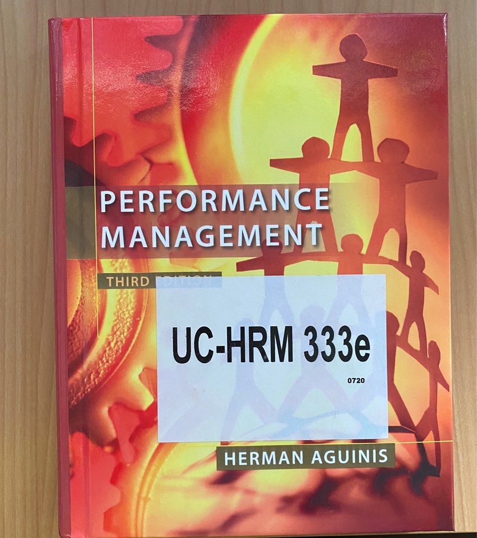 Performance Management 3rd Edition by Herman Aguinis, Hobbies & Toys ...