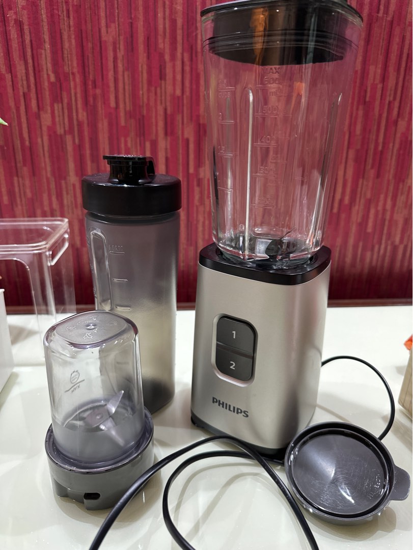 Philips glass jar mixie, 家庭電器, 廚房電器, 打蛋器及廚師機 - Carousell