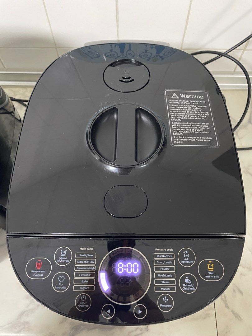 Philips HD2145/62 All In One Multi Pressure Cooker, TV & Home ...