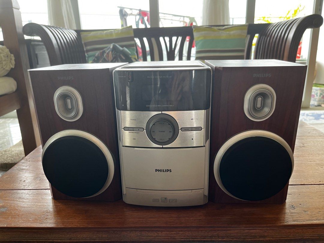 Philips Micro System MCM149 Home Speakers and Radio Set, TV & Home ...