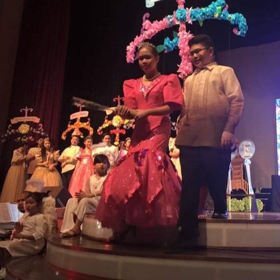 Pink Filipiniana Gown for Sagala/Santacruzan (Mermaid Skirt) on Carousell