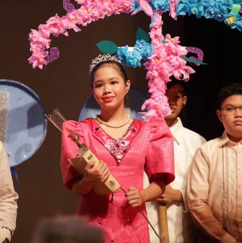 Pink Filipiniana Gown for Sagala/Santacruzan (Mermaid Skirt) on Carousell