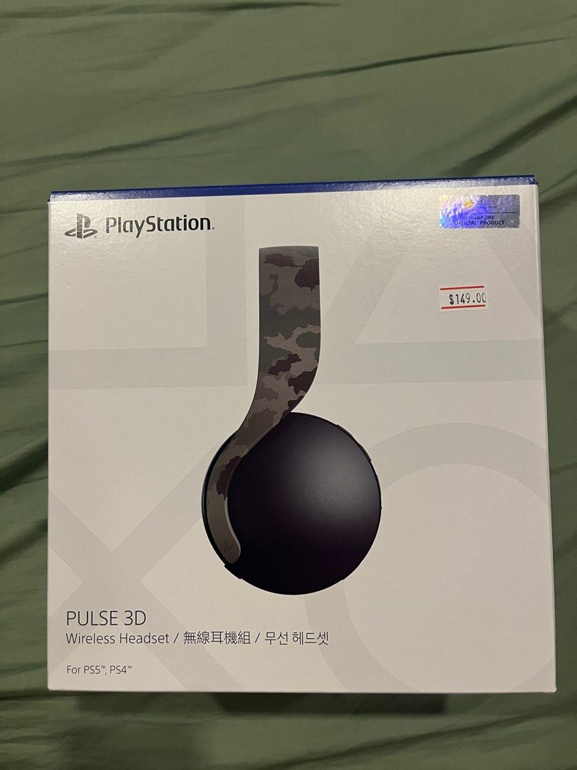 PlayStation 3D Pulse Wireless headset, Audio, Headphones & Headsets on ...