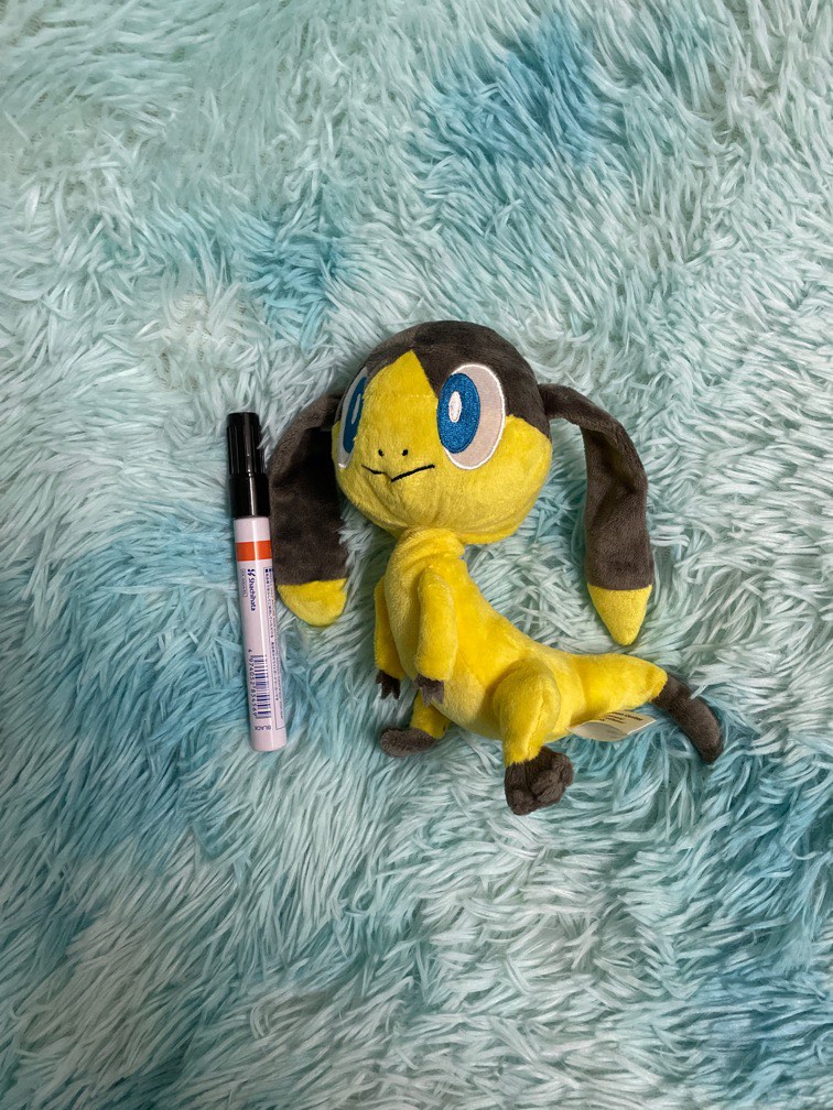 Pokemon helioptile plush toy, Hobbies & Toys, Toys & Games on Carousell