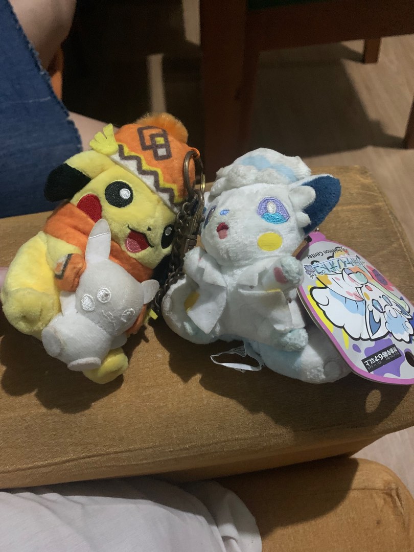 Pokemon Pikachu Vulpix Plush Bundle on Carousell