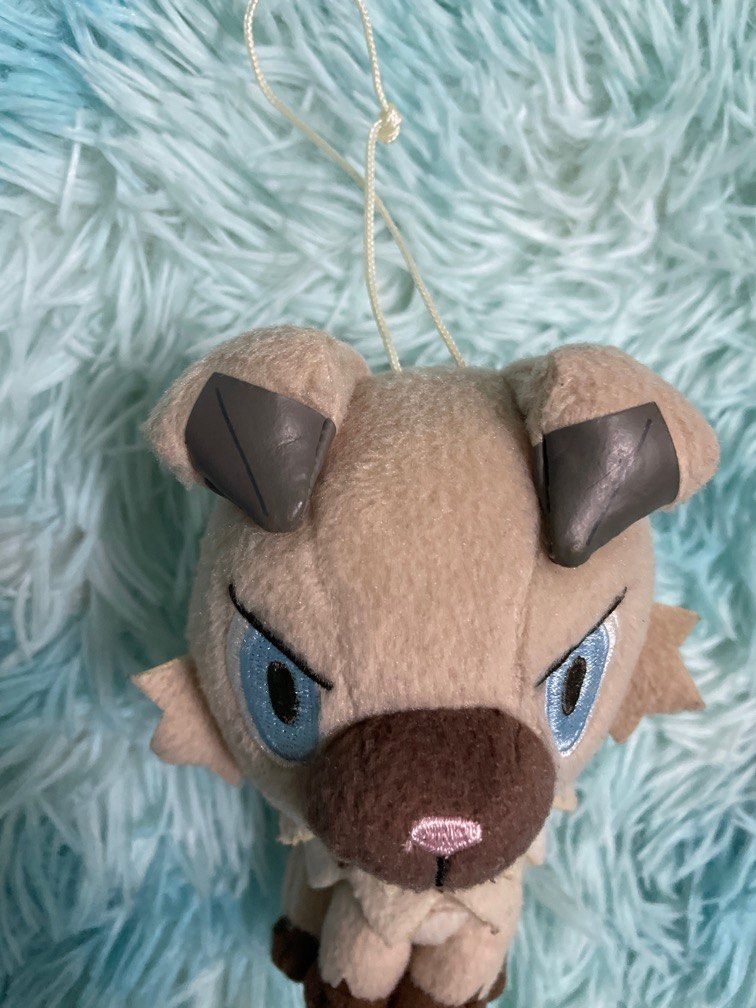 Pokemon rockruff plush toy, Hobbies & Toys, Toys & Games on Carousell