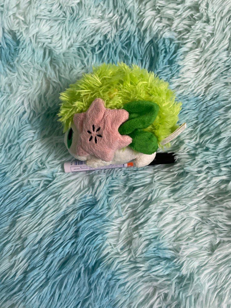Pokemon shaymin plush toy, Hobbies & Toys, Toys & Games on Carousell