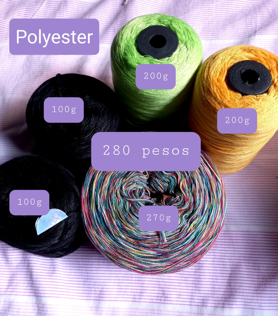 Polyester Yarns, Hobbies & Toys, Stationary & Craft, Craft Supplies ...