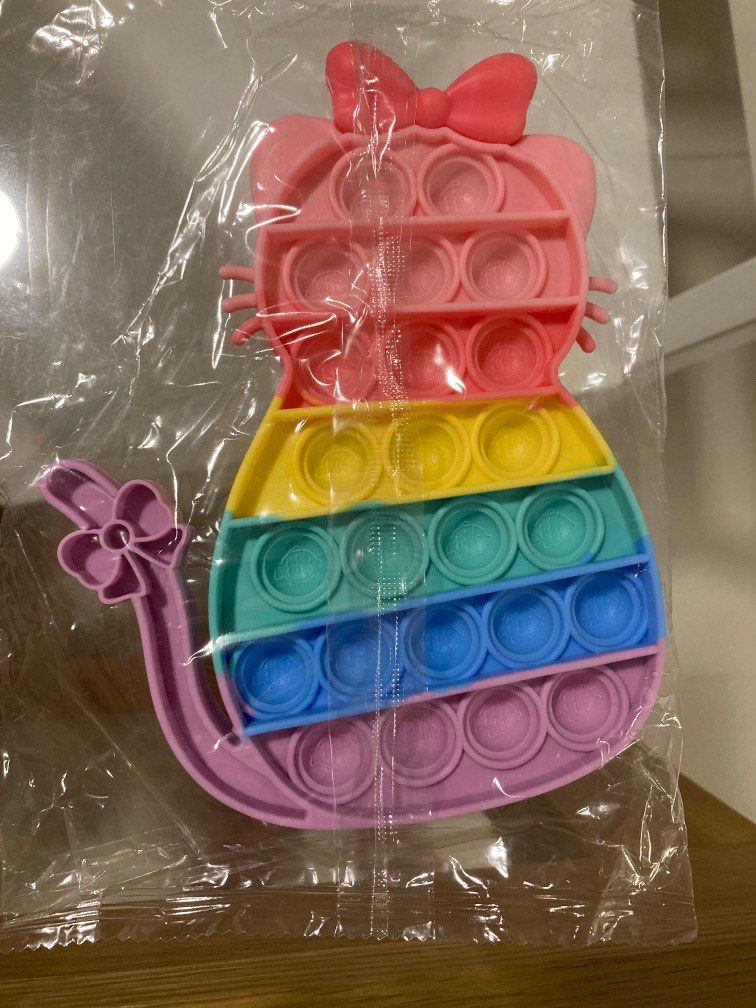 Pop It Fidget Toy - cat, Hobbies & Toys, Toys & Games on Carousell