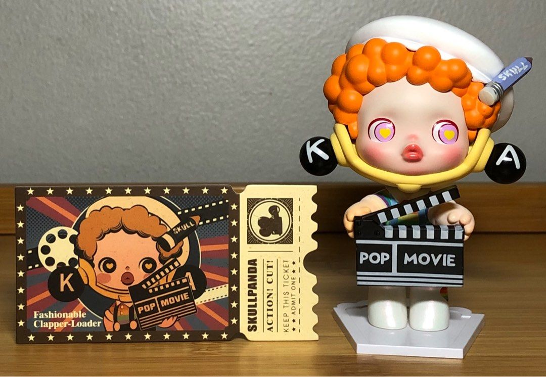 Popmart Action Cut Series - Fashionable Clapper-Loader on Carousell