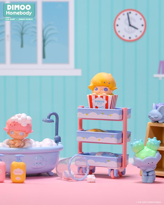 Popmart Dimoo Homebody Series - Snack Food Carnival, Hobbies & Toys ...