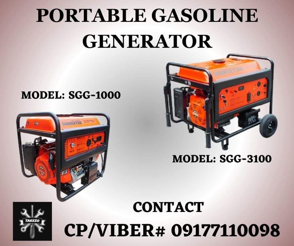 PORTABLE GASOLINE GENERATOR on Carousell