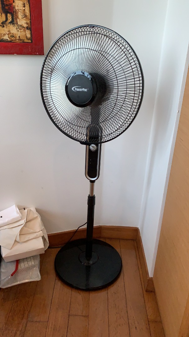 Power Pac Standing Fan, Furniture & Home Living, Lighting & Fans, Fans ...