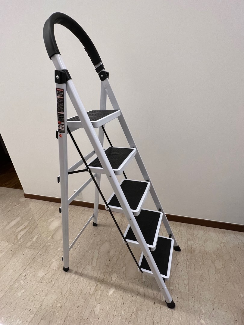 Premium quality ladder (rare in Singapore), Furniture & Home Living ...