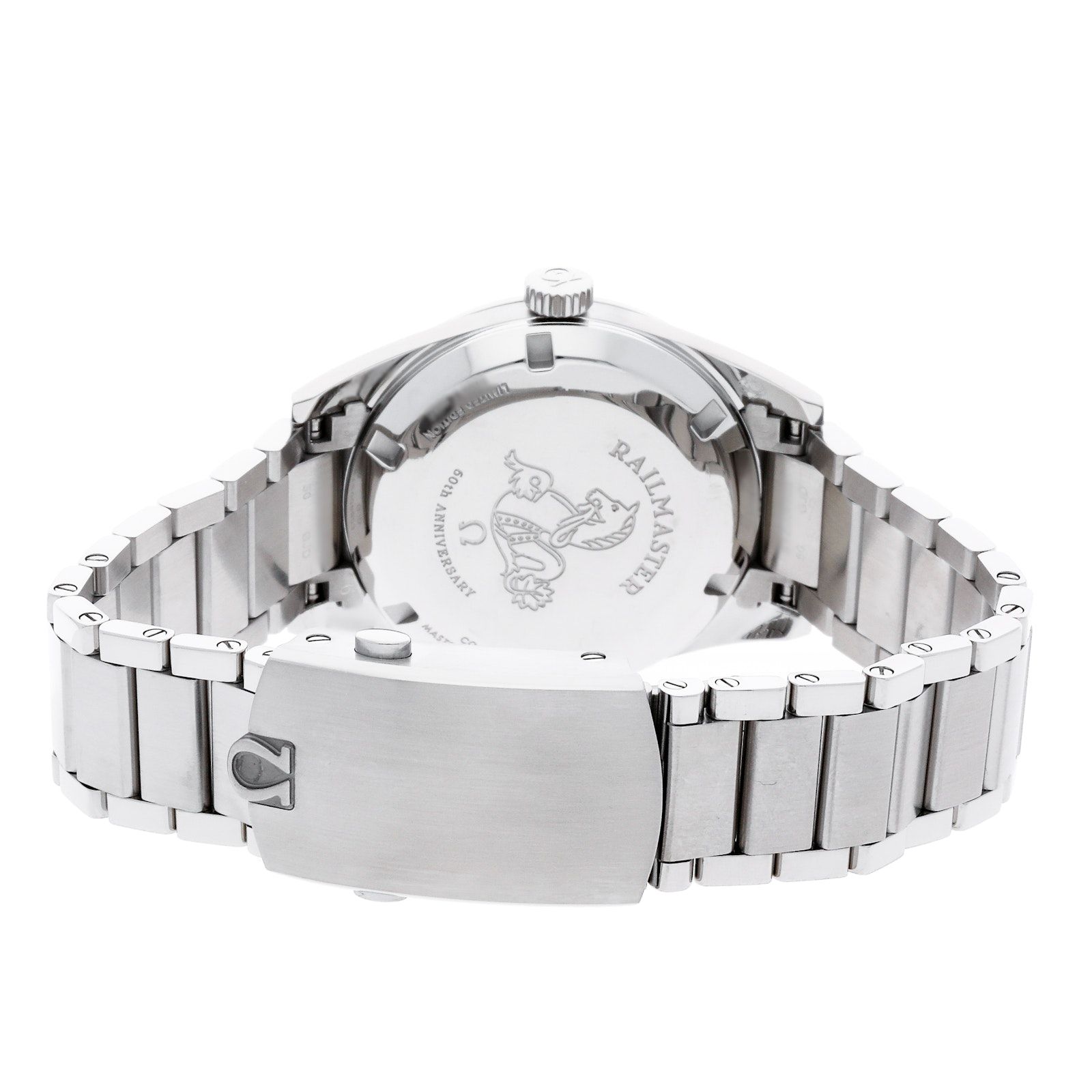 Pre-Owned Omega Seamaster Railmaster The 1957 Trilogy Limite, Luxury ...