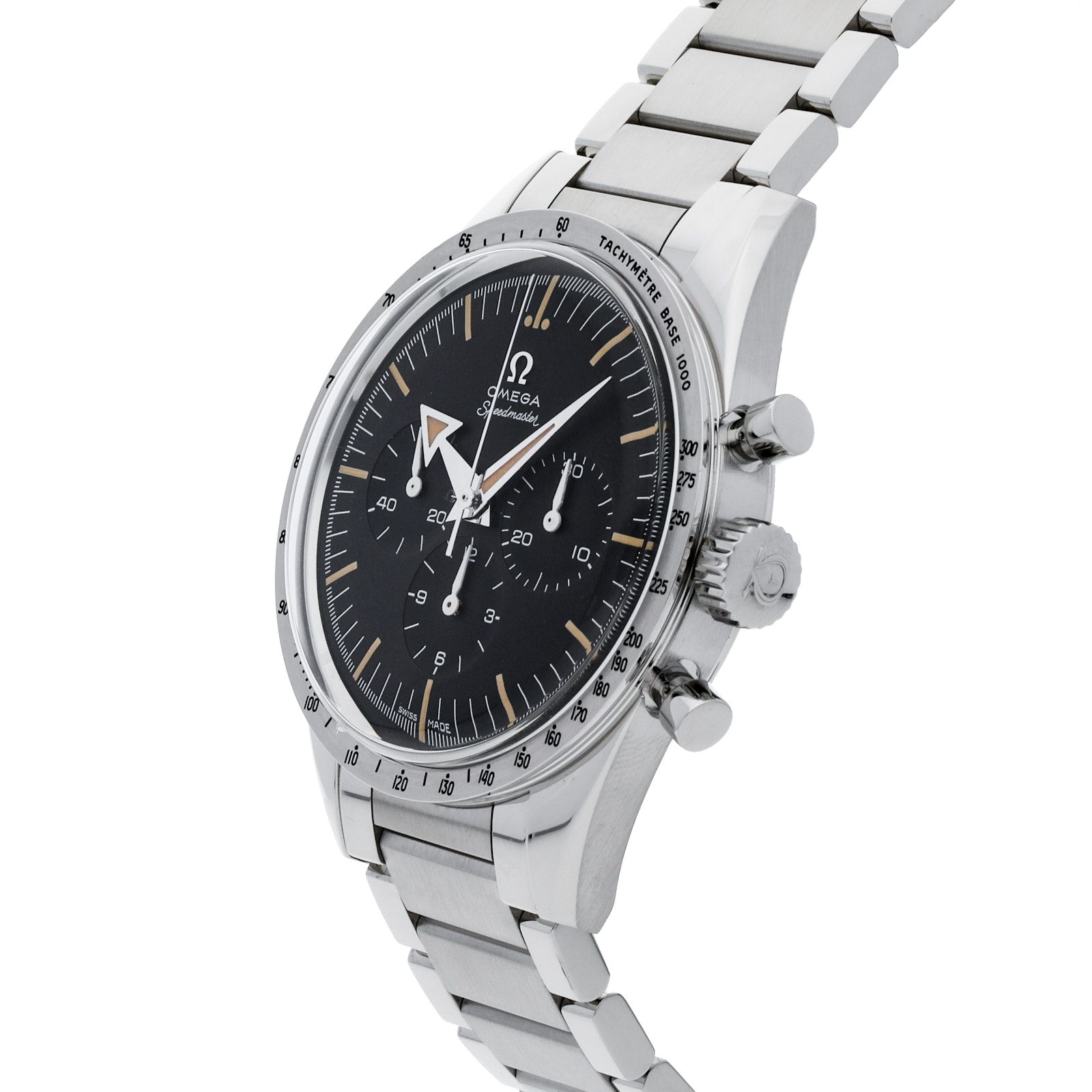 Pre-Owned Omega Speedmaster 57 Chronograph The 1957 Trilogy, Luxury ...