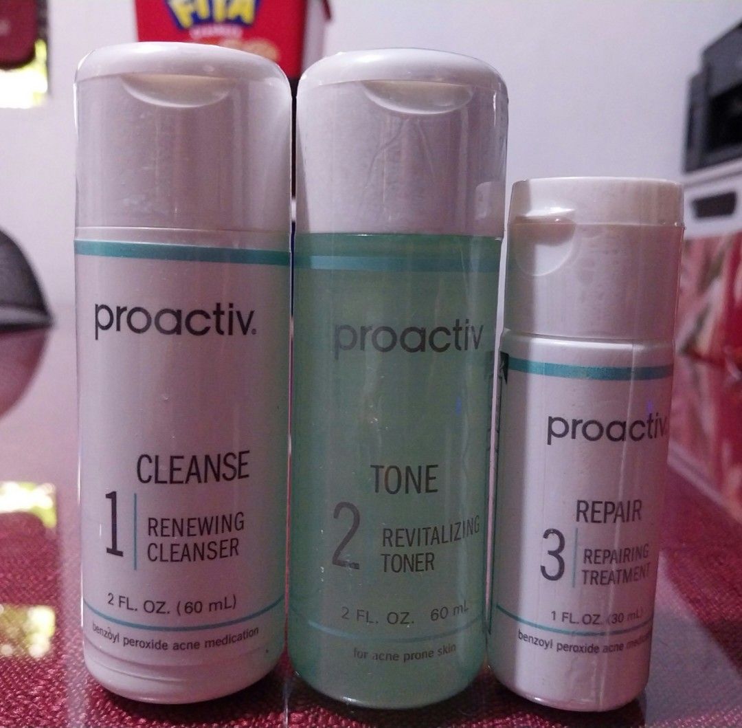 Proactive Acne Care Set, Beauty & Personal Care, Face, Face Care on ...