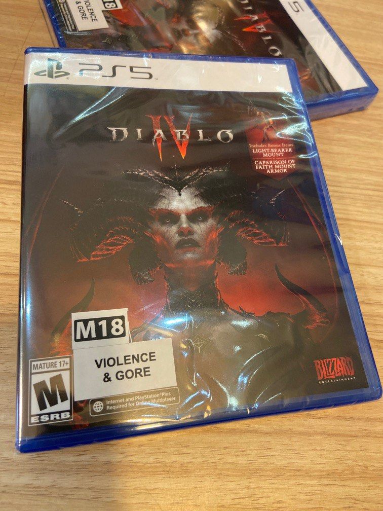 PS5 Diablo 4 (R1 USA), Video Gaming, Video Games, PlayStation on Carousell