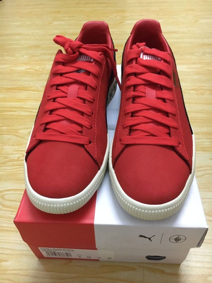 PUMA CLYDE X PUBLIC ANEMY, Men's Fashion, Footwear, Sneakers on Carousell