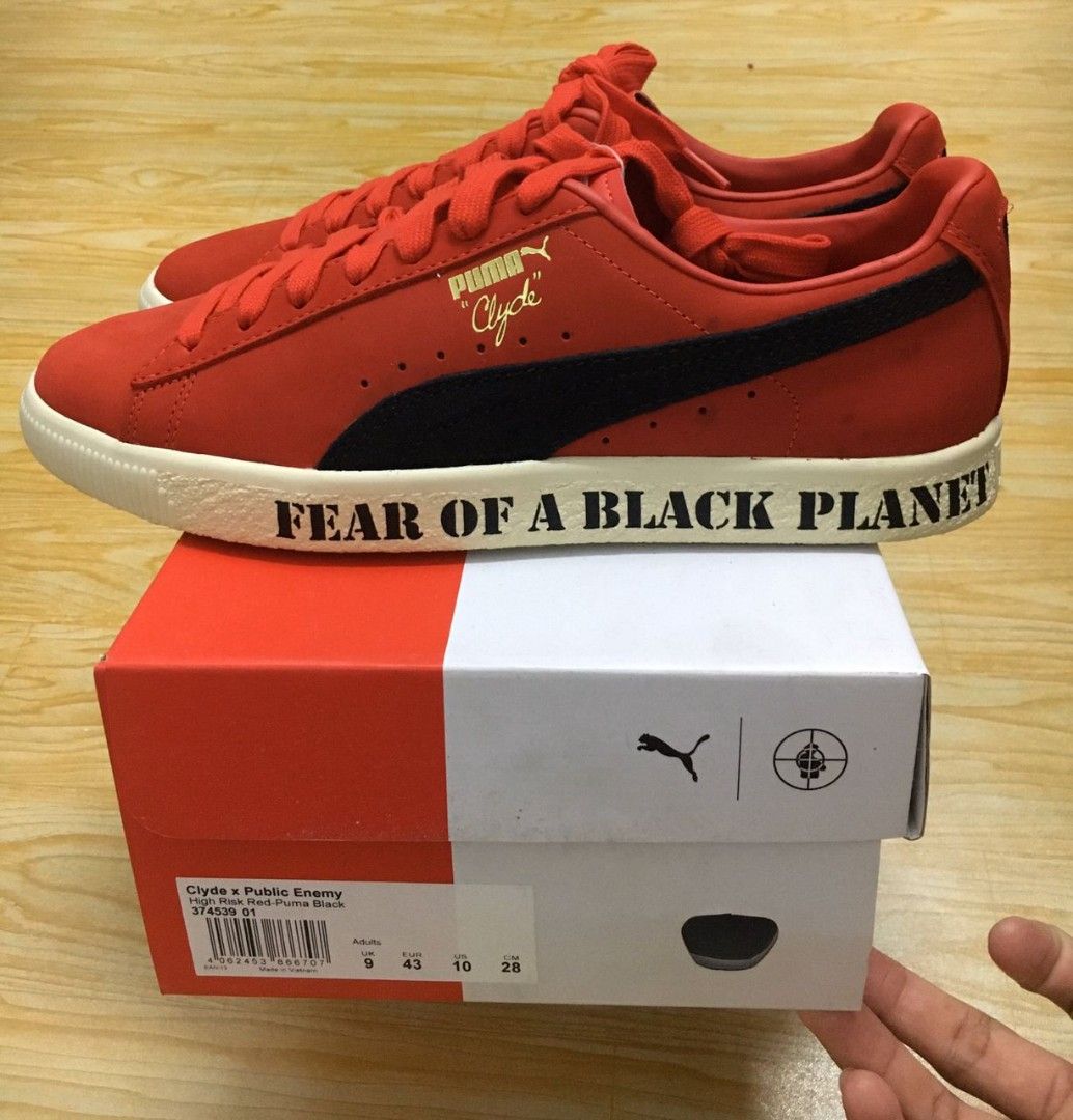 PUMA CLYDE X PUBLIC ANEMY, Men's Fashion, Footwear, Sneakers on Carousell