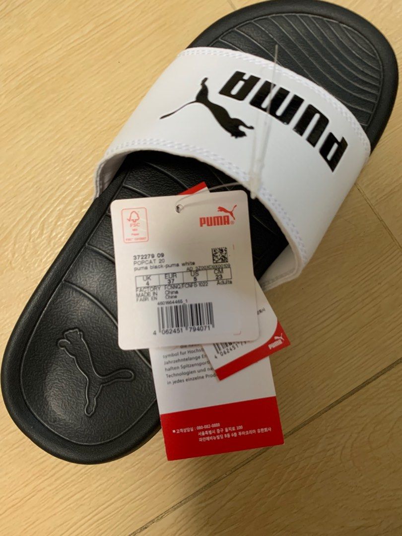 Puma slides, Women's Fashion, Footwear, Flipflops and Slides on Carousell