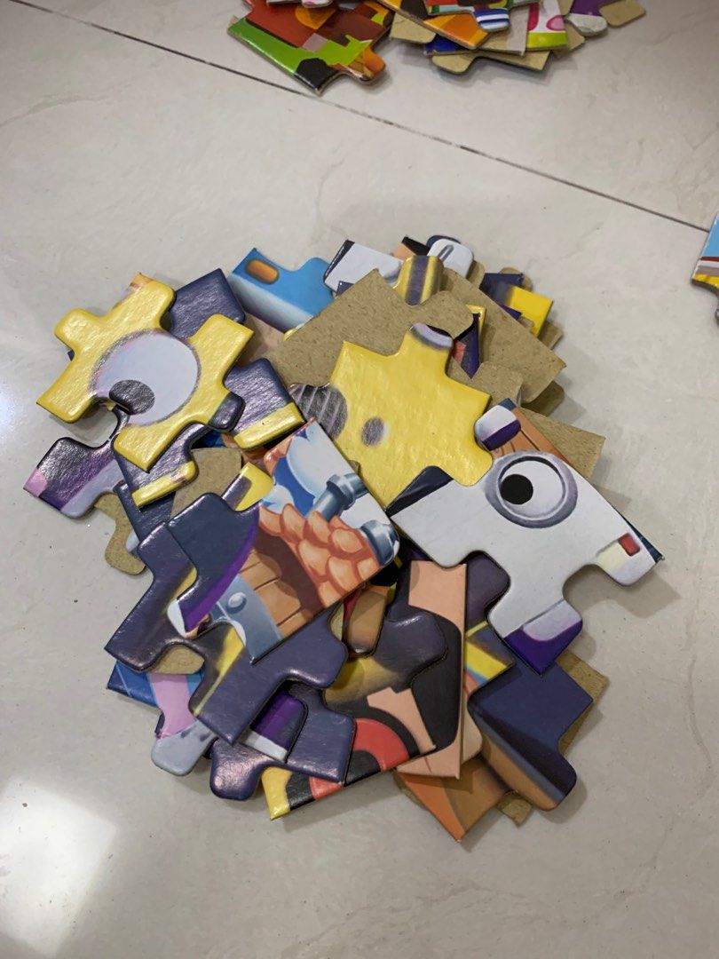 Puzzle mickey mouse/puzzle robocar poli/puzzle tayo/puzzle anak, Toys ...