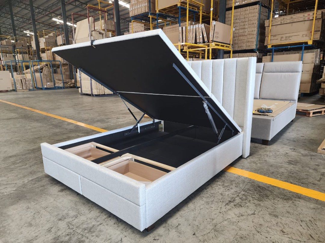 QUEEN / KING, STORAGE BED / DRAWER BED MULTI FUNCTION, Furniture & Home ...