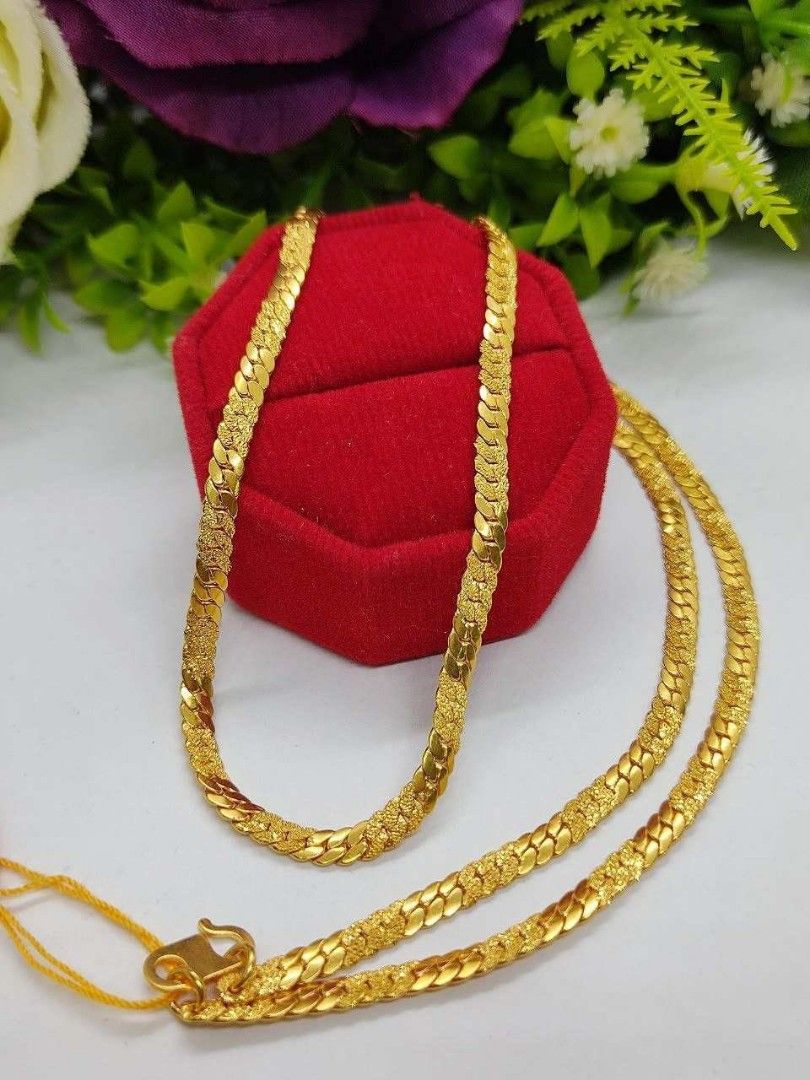 Rantai Emas 916 Original, Women's Fashion, Jewelry & Organisers ...