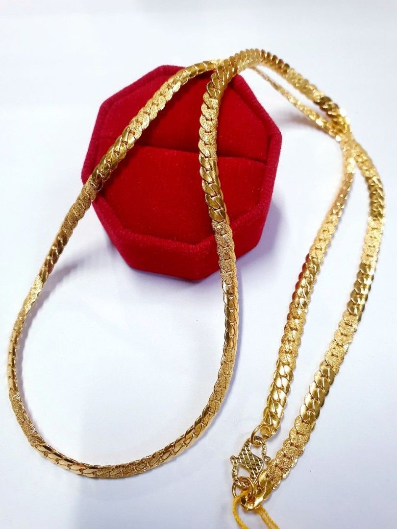 Rantai Emas 916 Original, Luxury, Bags & Wallets on Carousell