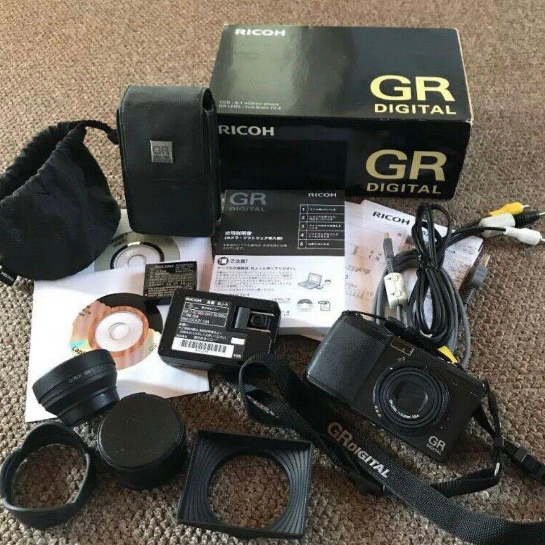 Rare Cult CCD Sensor Ricoh GR Digital Camera, Photography, Cameras on ...