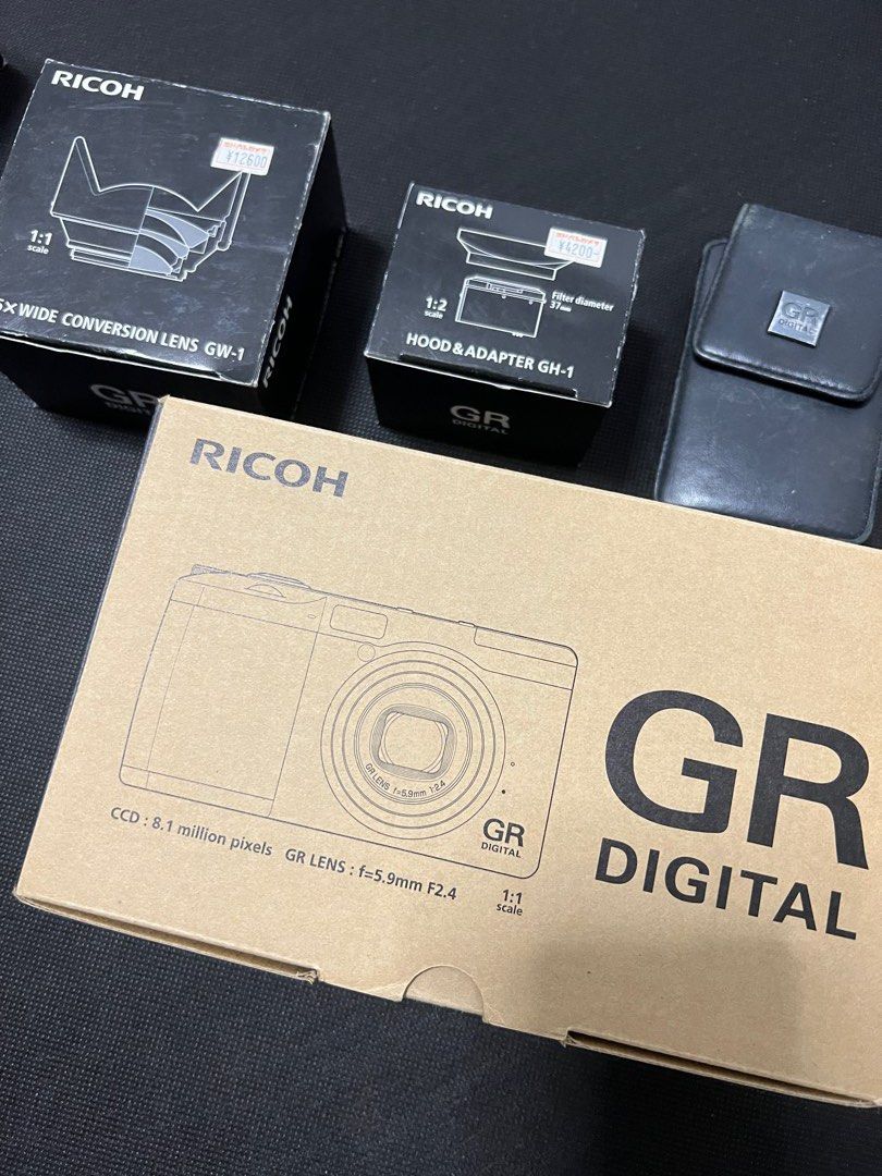 Rare Cult CCD Sensor Ricoh GR Digital Camera, Photography, Cameras on ...