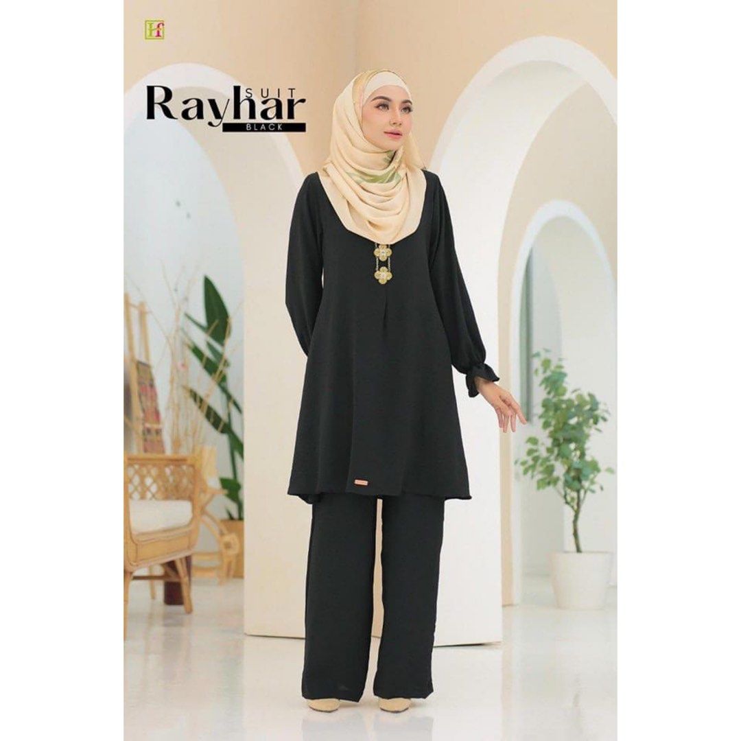 Rayhar Suit, Women's Fashion, Muslimah Fashion, Baju Kurung & sets on ...