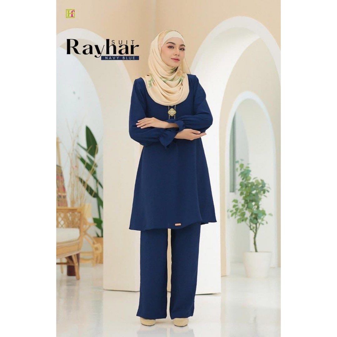 Rayhar Suit, Women's Fashion, Muslimah Fashion, Baju Kurung & sets on ...
