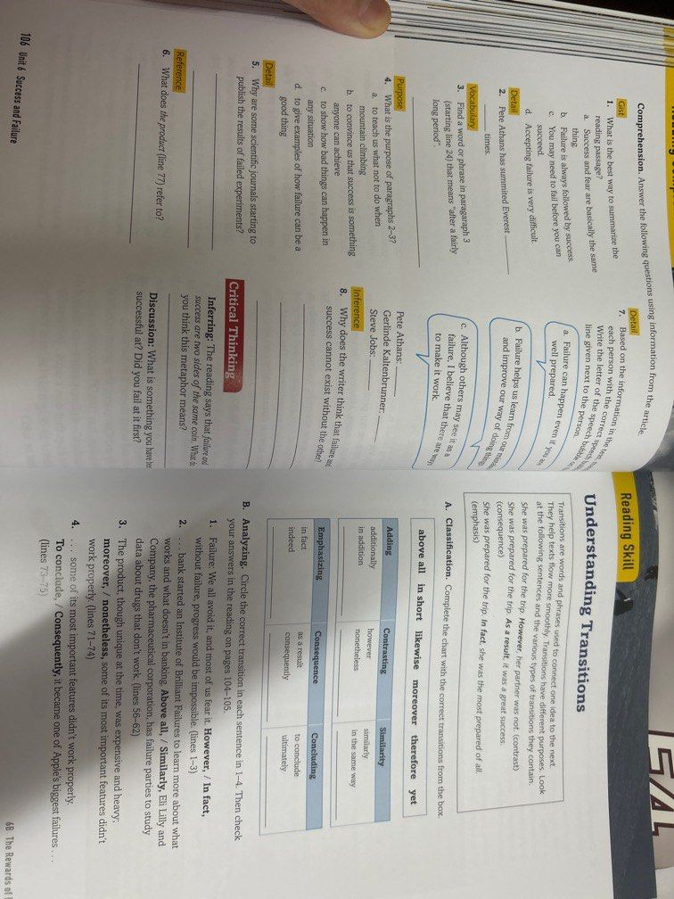 Reading Explorer theme-based anthology upper intermediate (second edition), 興趣及遊戲, 書本 & 文具, 教科書 ...