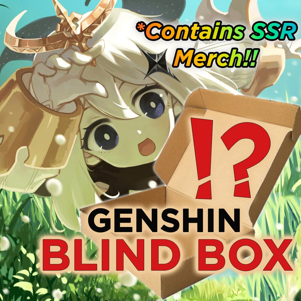 [READYSTOCKS] Genshin Impact Blind box Genshin Mystery Box Genshin ...