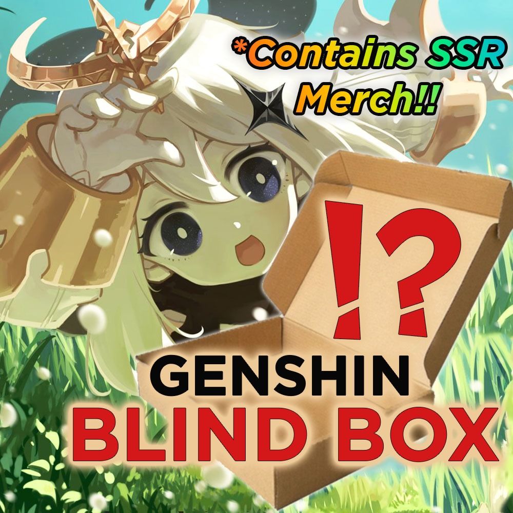[READYSTOCKS] Genshin Impact Blind box Genshin Mystery Box Genshin Impact Genshin Gatcha Genshin ...
