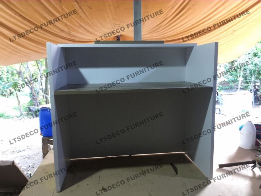 RECEPTION COUNTER TOP TABLE OFFICE PARTITION on Carousell