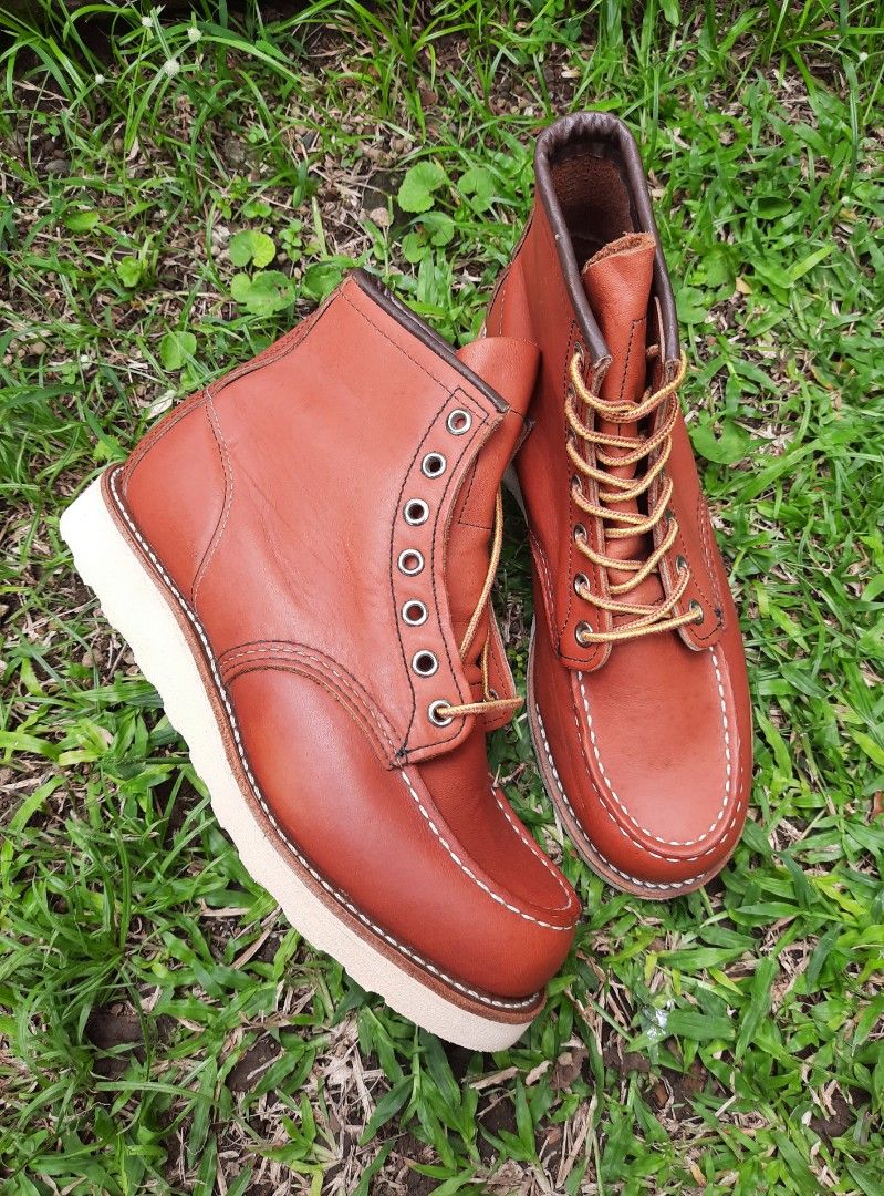 Red Wing 8131 Oro Russet Moc Toe Redwing, Men's Fashion, Footwear ...