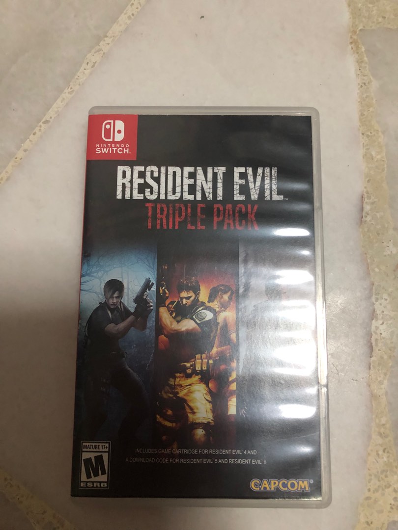 Resident evil triple pack, Video Gaming, Video Games, Nintendo on Carousell